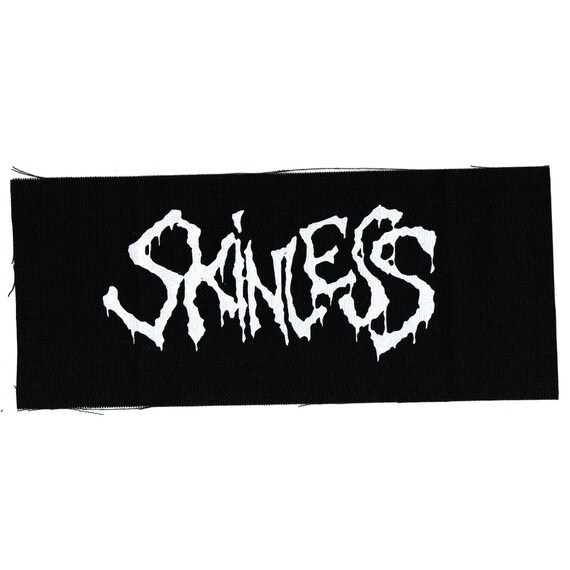 Skinless Death Metal Band Patch