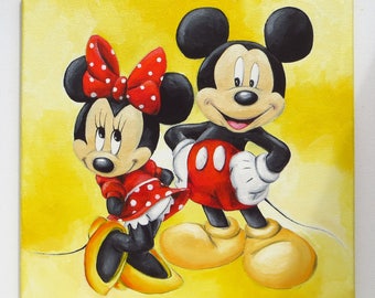 Colourful oil paintings by MikiMayoShop on Etsy