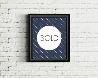 Bold word art | Etsy