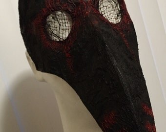 Unique crow mask related items | Etsy