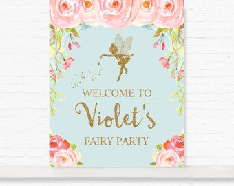 Fairies welcome sign | Etsy