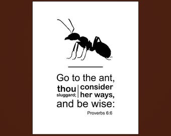Ants print | Etsy