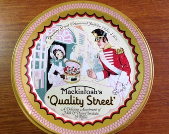 Quality street tin | Etsy