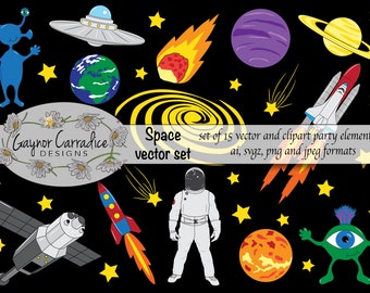 Rocket ship clipart | Etsy