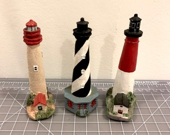 Lighthouse figurine | Etsy