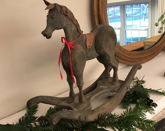 Unique rocking horse related items | Etsy