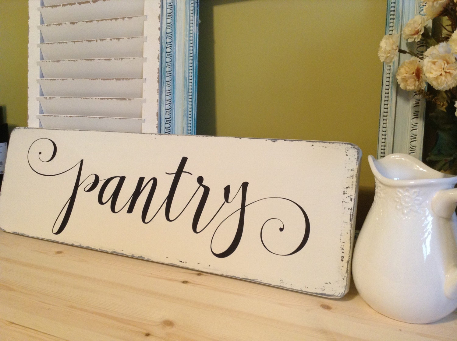 Wood Pantry Sign Pantry Sign Pantry Sign Wood by RomanValleyFarm