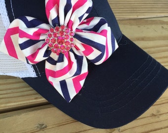 Chevron baseball cap | Etsy