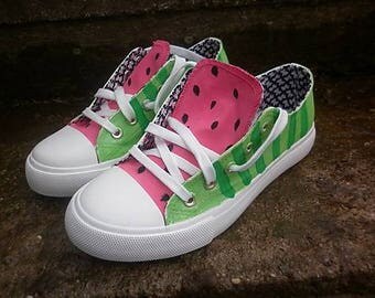 Watermelon shoes | Etsy