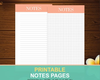 Pdf personal filofax | Etsy