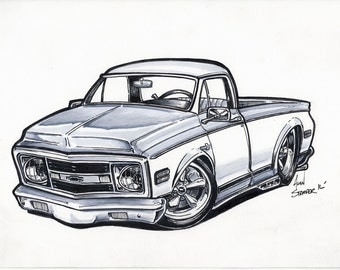Chevy c10 | Etsy