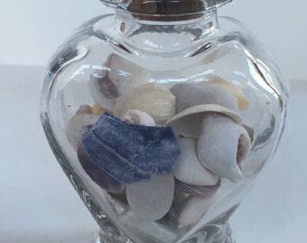 Jar of sea glass | Etsy