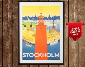 Scandinavian poster | Etsy