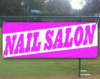 Nail salon sign | Etsy