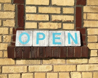 Lighted open sign | Etsy