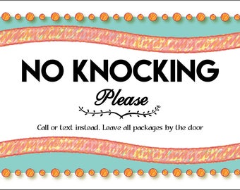 Please do not knock | Etsy