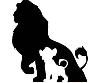 Lion king wall decal | Etsy