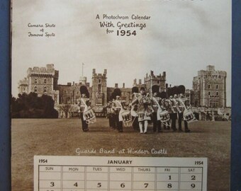 1954 calendar | Etsy