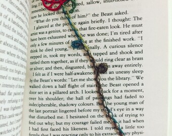 Rose bookmark | Etsy