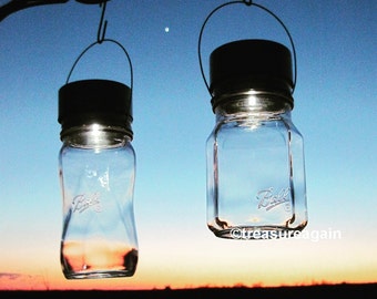 Mason Jar Solar Light Lids Ball Jars Mason Jars by treasureagain