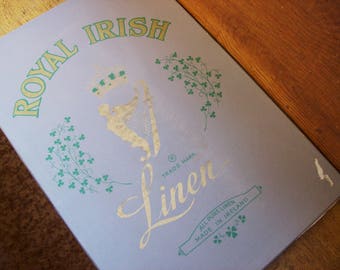 Vintage irish linen | Etsy