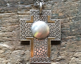 Grande croix pendentif | Etsy
