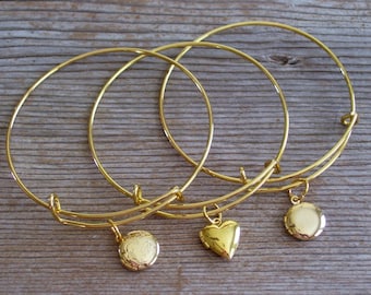 Locket bracelet | Etsy