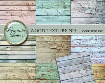 SALE-50% Wood Digital Scrapbook Paper pack by RomanticLetters
