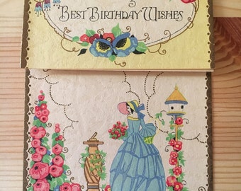 1930s birthday card | Etsy