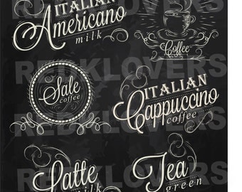 Coffee chalkboard | Etsy