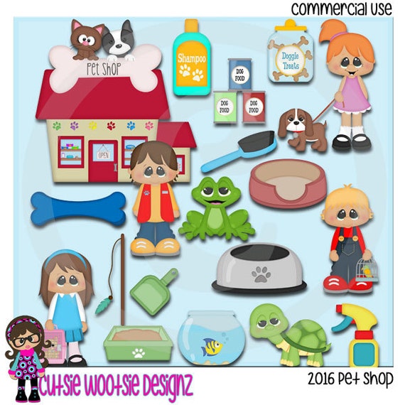 Clipart De Pet Shop