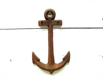 Outdoor anchor decor | Etsy