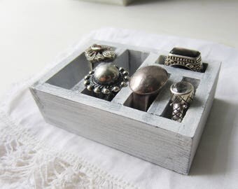 Shadowbox ring | Etsy