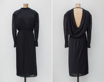 Cowl back dress | Etsy