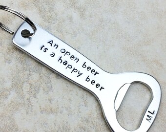 Nerd Beer Bottle Opener & Keychain 2.25 inch diameter