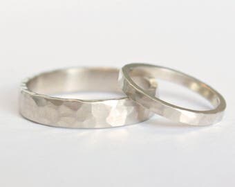 traditional gold wedding ring set simple matching low dome