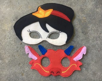 Mulan costume | Etsy