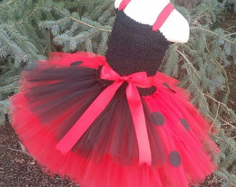 Ladybug dress | Etsy