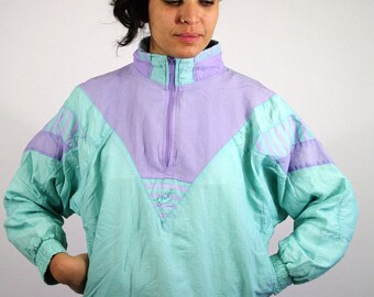 Neon windbreaker | Etsy