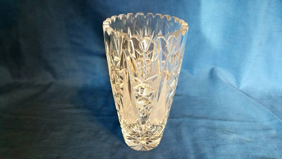 Vintage Waterford Crystal Vase Waterford Lead Crystal