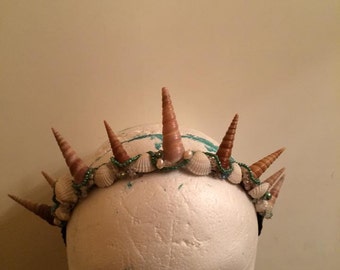 Shell tiara | Etsy