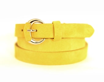 Yellow belt | Etsy