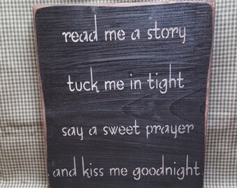 Read me a story sign | Etsy