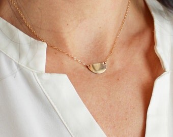 Minimal Sterling Silver & 14K Gold Filled Jewelry by GoldenLinings