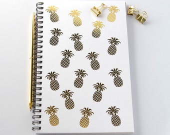 Pineapple notebook | Etsy