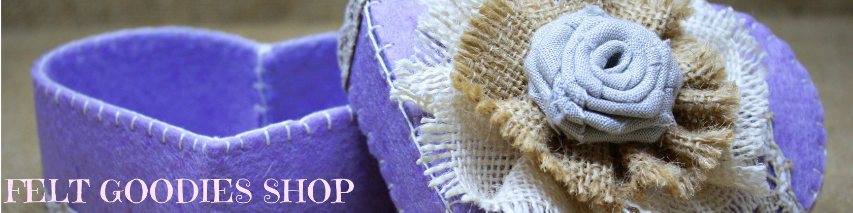 Felt Goodies 100% Handmade from Italy for You : by FeltGoodiesShop