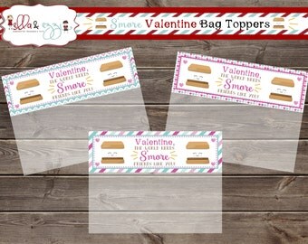 Smores bag topper | Etsy