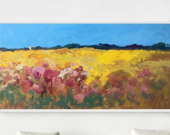 Country painting | Etsy