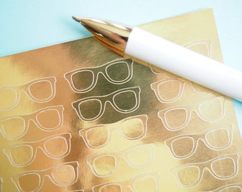 Eyeglass stickers | Etsy