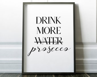 Prosecco quotes | Etsy
